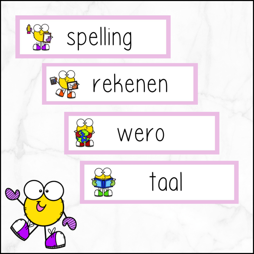 Dagritmekaarten - school · Klasmateriaal