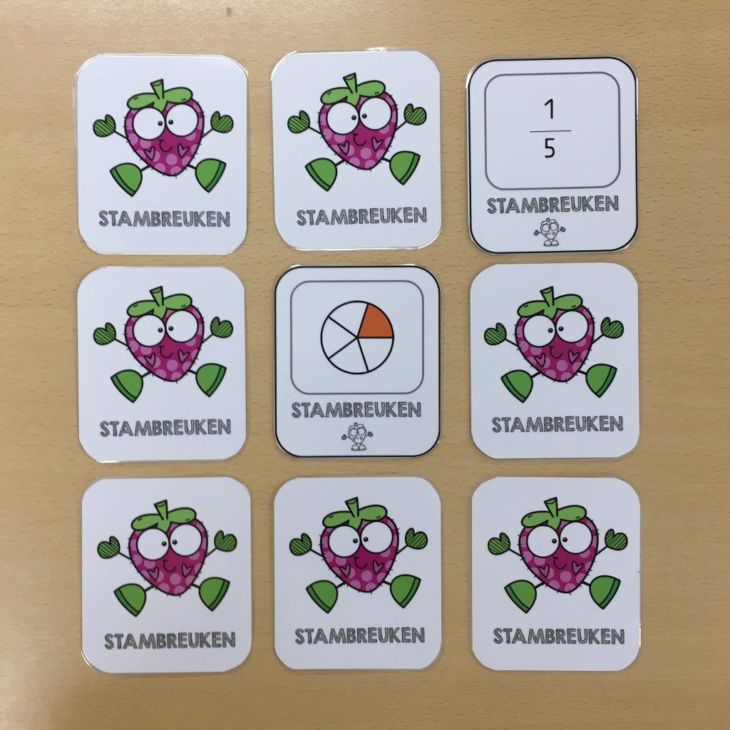 Memory stambreuken · Klasmateriaal