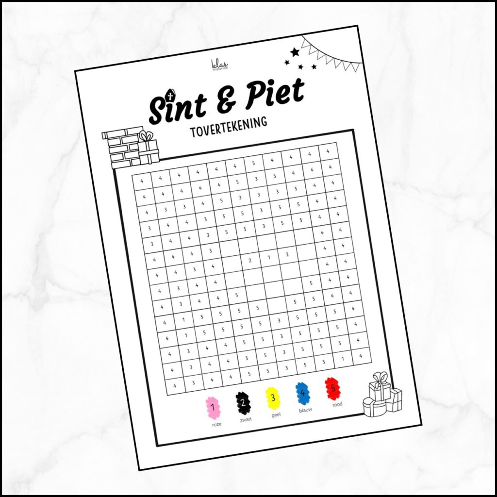 Kleuren op code · Klasmateriaal